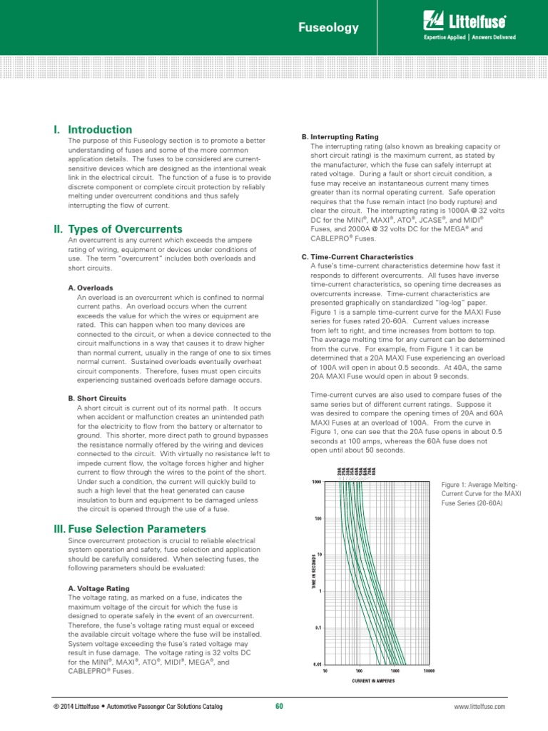 Fuseology: B. Interrupting Rating | PDF | Fuse (Electrical) | Electromagnetism
