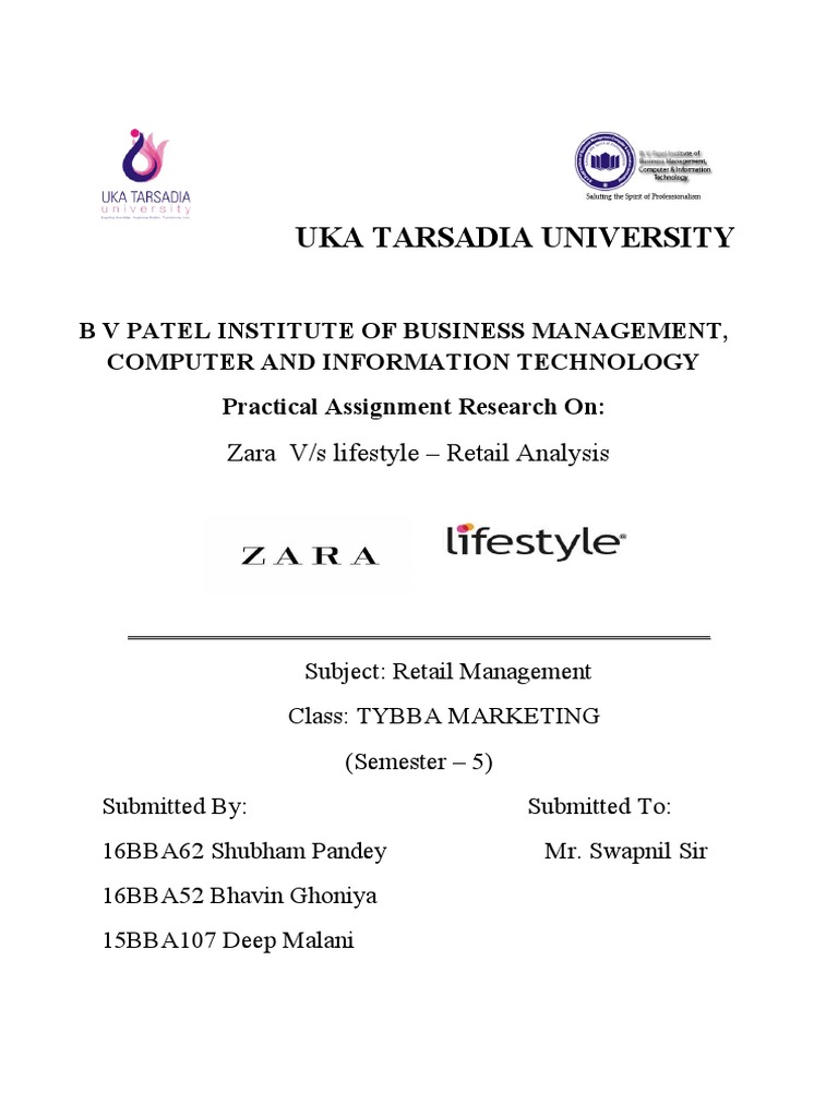 Uka Tarsadia University: B V Patel Institute of Business Management, Computer and Information ...