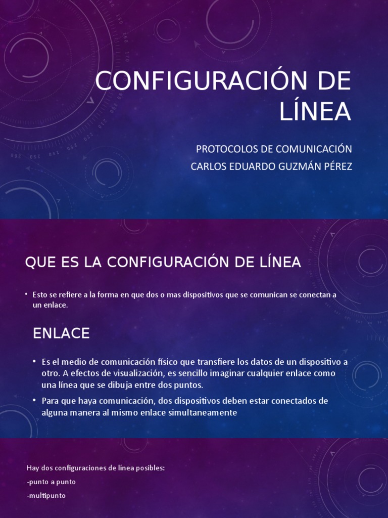 Configuración de línea punto a punto y multipunto | PDF