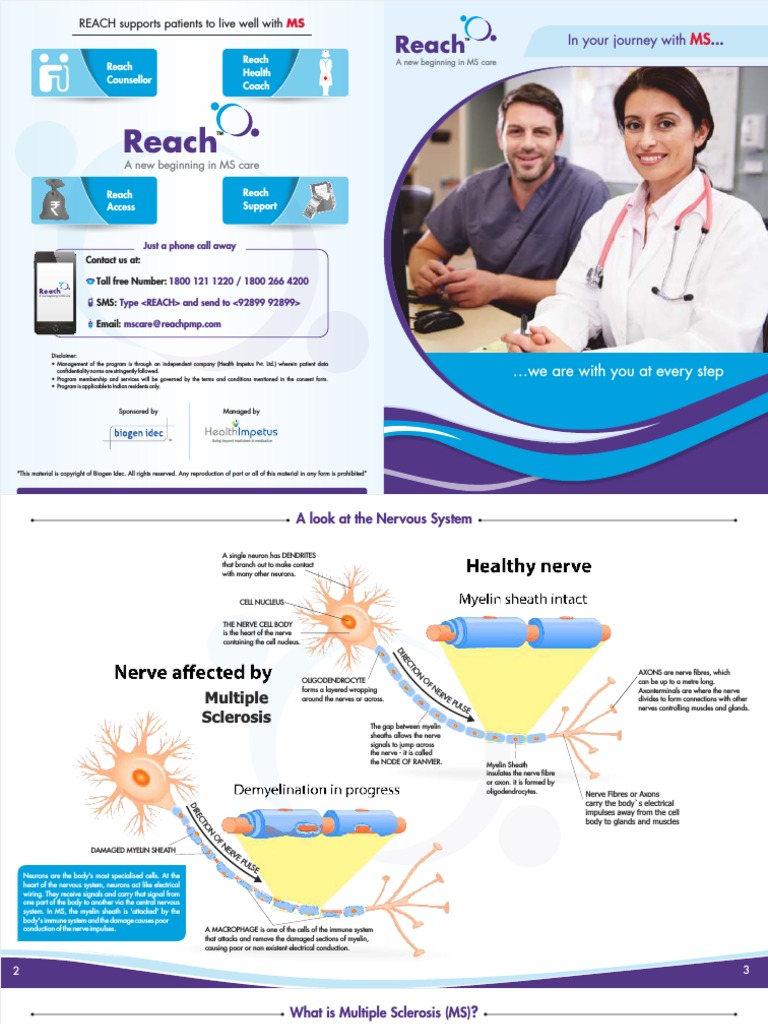 In Your Journey With: REACH Supports Patients To Live Well With | PDF ...