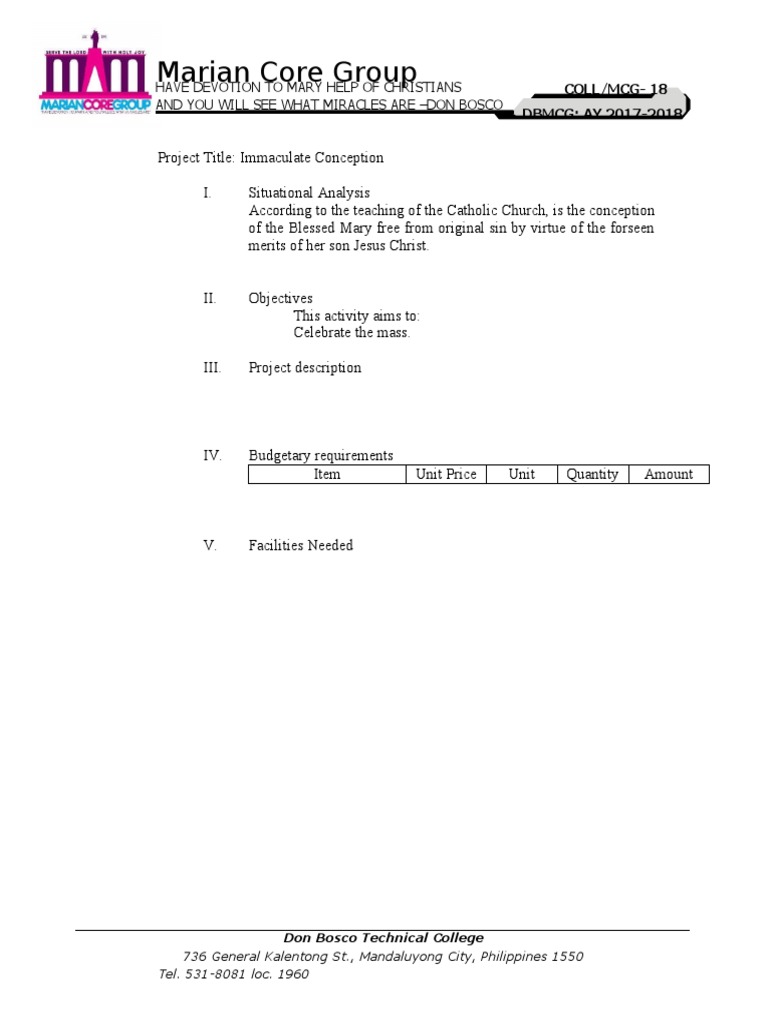 Marian Core Group: Have Devotion To Mary Help of Christians and You ...