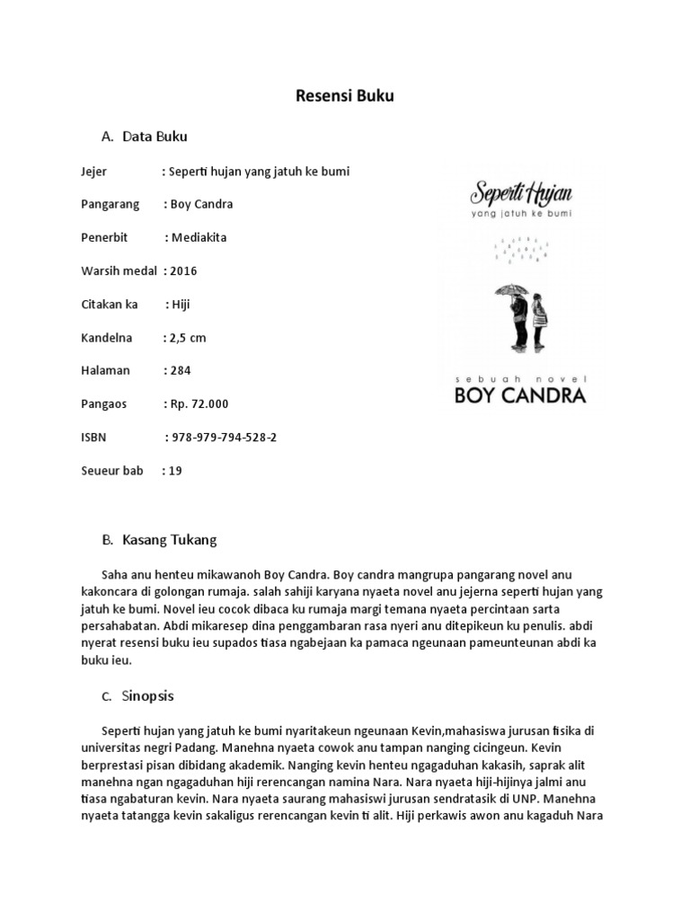 Resensi Buku | PDF | Fiksi Misteri, Thriller, & Kejahatan