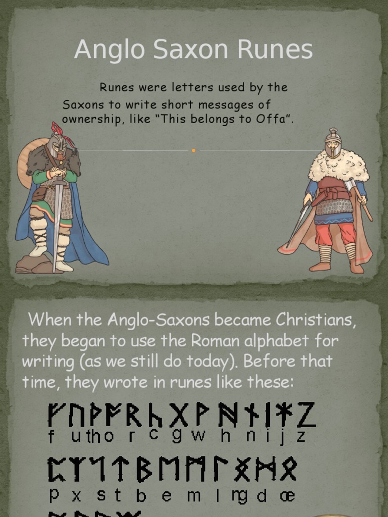 Understanding Anglo-Saxon Runes | PDF | Social Science | History