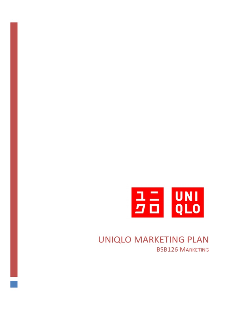 Uniqlo Marketing Plan | PDF | Retail | Marketing