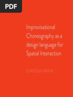 The Five Principles of Choreography | PDF | Dances | Performing Arts