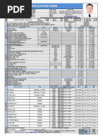 CURRICULUM VITAE Seaman Application Form | PDF | Watercraft | Ships