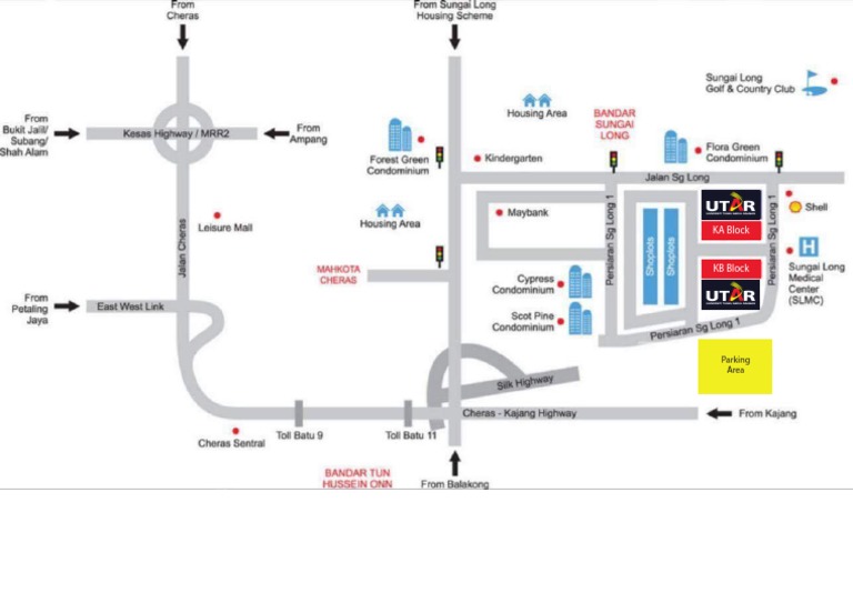 KA Block Parking Area Map | PDF