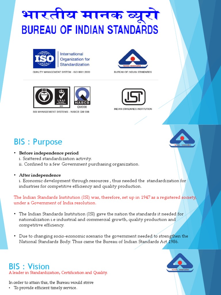 Bureau of Indian Standards PDF | PDF | Business | Economies
