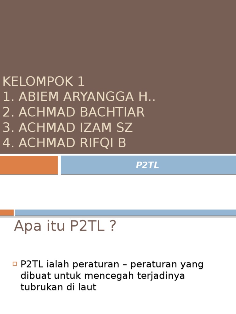Colreg Rule 5 LOOK OUT Kelompok 1 | PDF