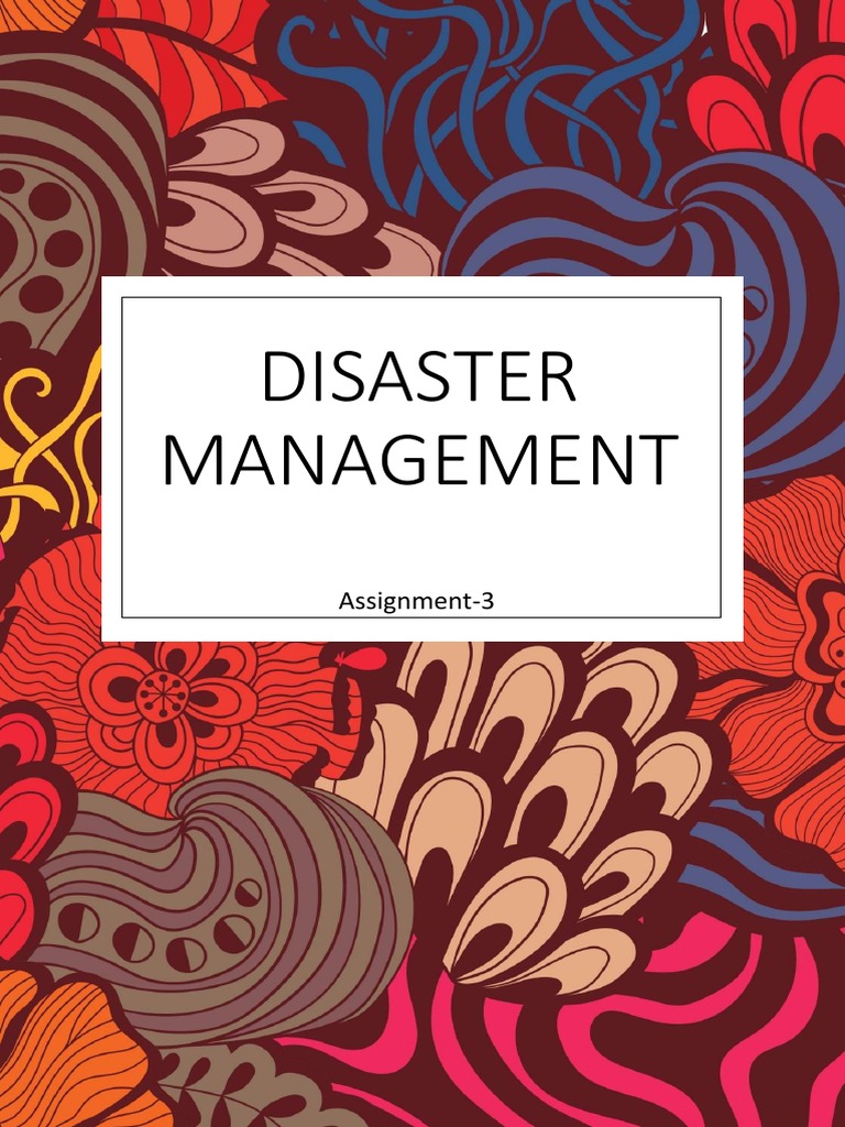 Disaster Management PDF | PDF | Natural Disasters | Earthquake Engineering