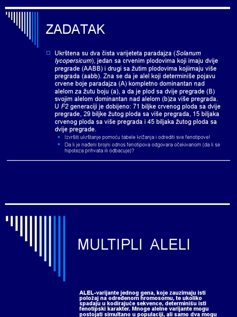 Multipli Aleli | PDF