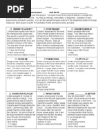 Ordeal by Cheque - PRINTABLE (With No Lines) | PDF