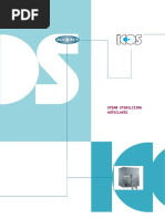 AMSCO Lab Series Small Tech Data Sheet English | PDF | Steam | Water