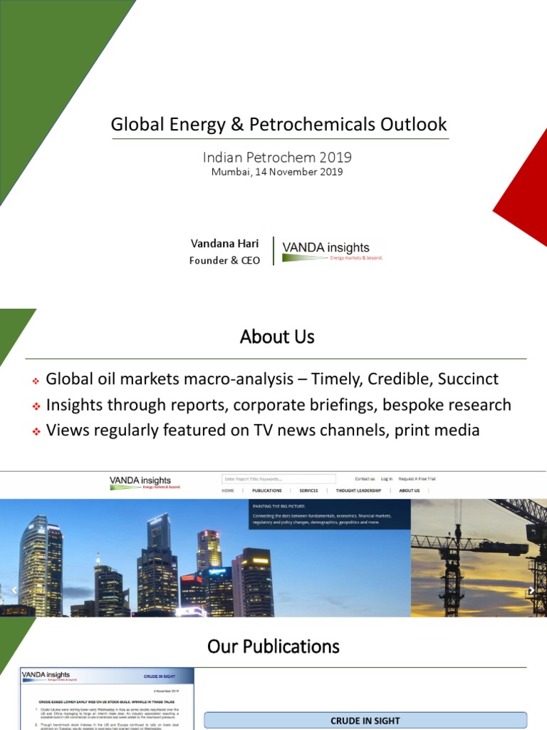 D Vandana Hari Vanda Insights | PDF | Opec | International Energy Agency