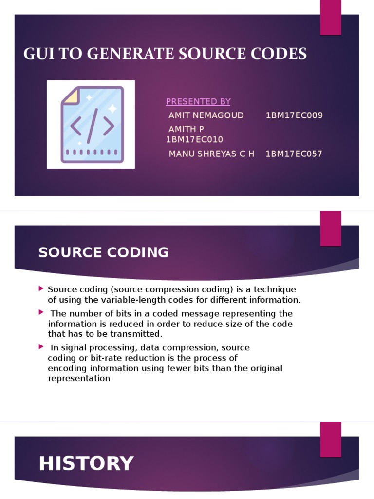 Source Coding | PDF | Code | Data Compression