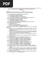 4th Periodical Exam AP 5 - With TOS AND ANSWER KEY | PDF