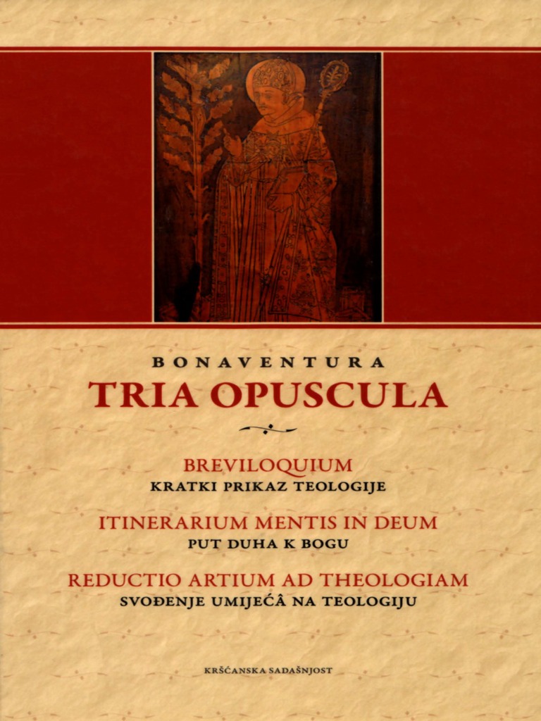 Bonaventura - Tria Opuscula PDF | PDF