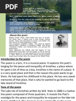 The Lake Isle of Innisfree | PDF | Beehive | Poetry