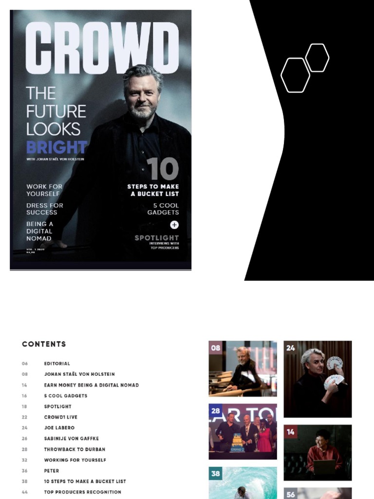 Crowd1 Magazine No.1 | PDF