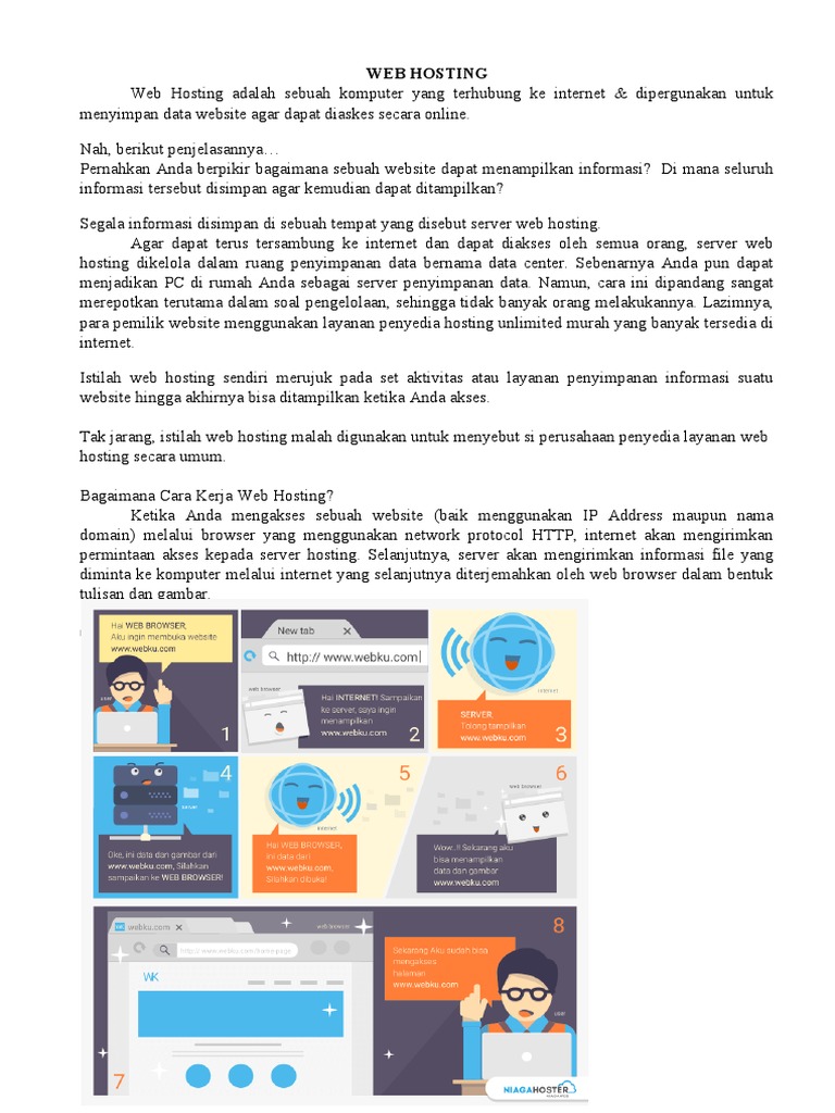 Panduan Lengkap Web Hosting dan Jenisnya | PDF