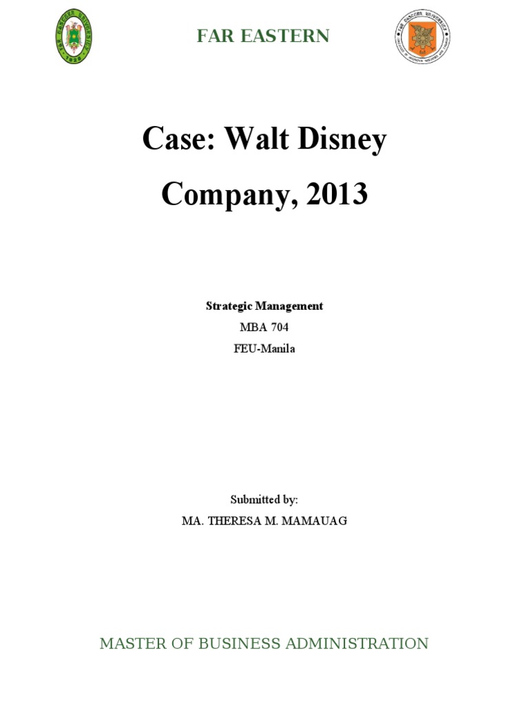Disney Case Study | PDF | The Walt Disney Company | Streaming Media