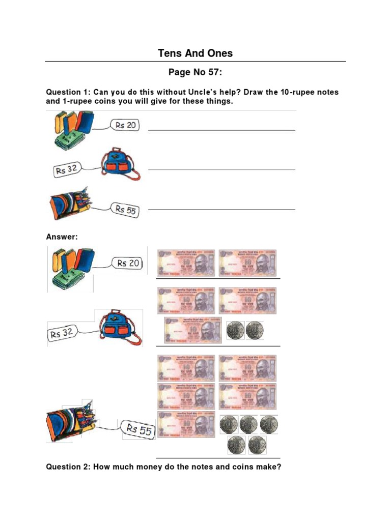 Understanding Tens and Ones in Math | PDF