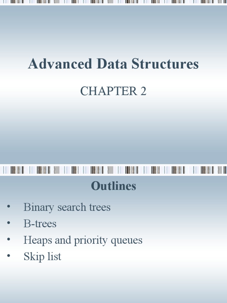 2 Advanceddatastructures Pdf Theoretical Computer Science Algorithms And Data Structures