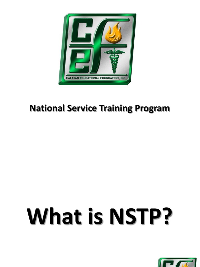 National Service Training Program | PDF