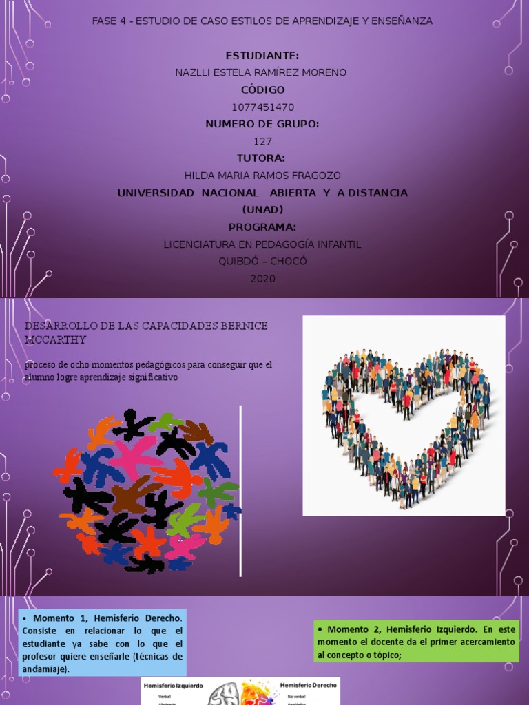 Desarrollo de Las Capacidades Bernice Mccarthy | PDF | Hemisferio ...