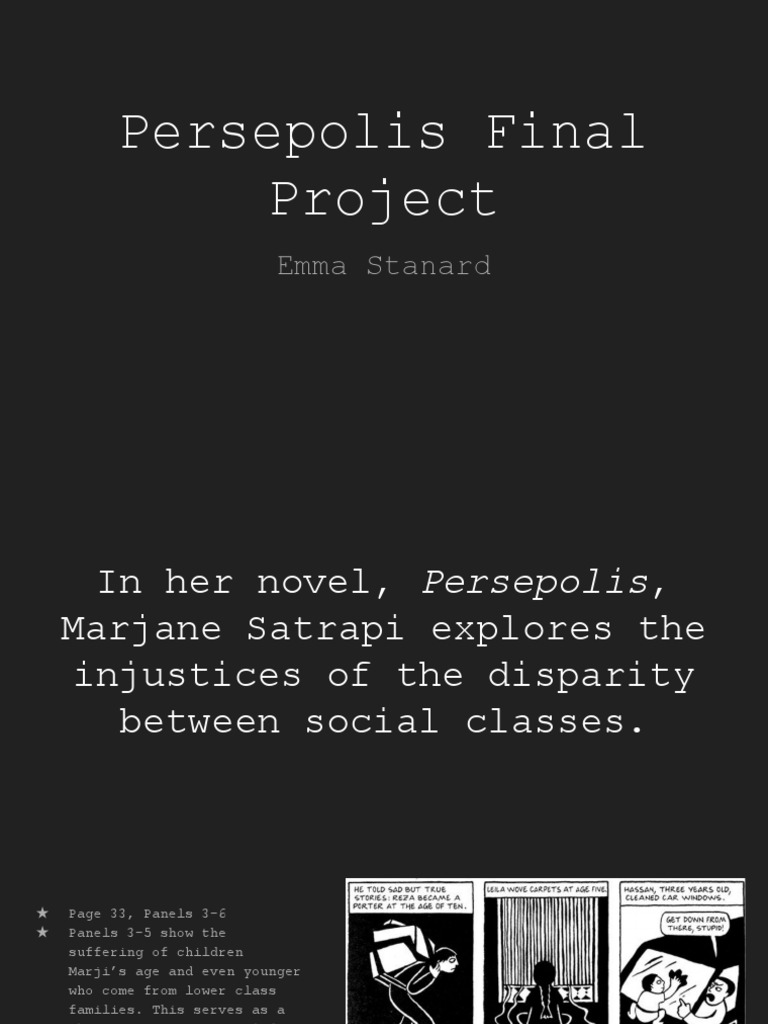 Persepolis Final Project | PDF