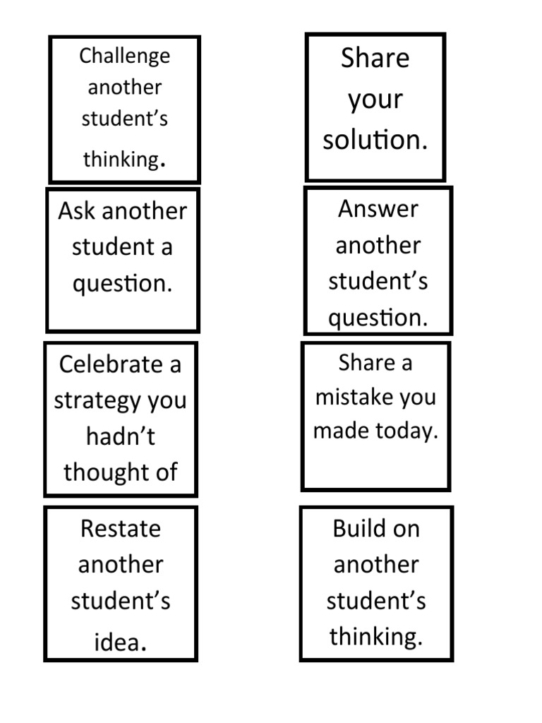 Participation Cards | PDF