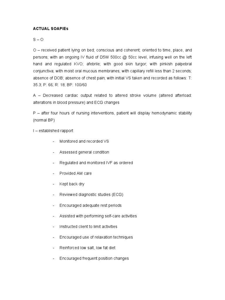 Actual Soapies | Intravenous Therapy | Heart