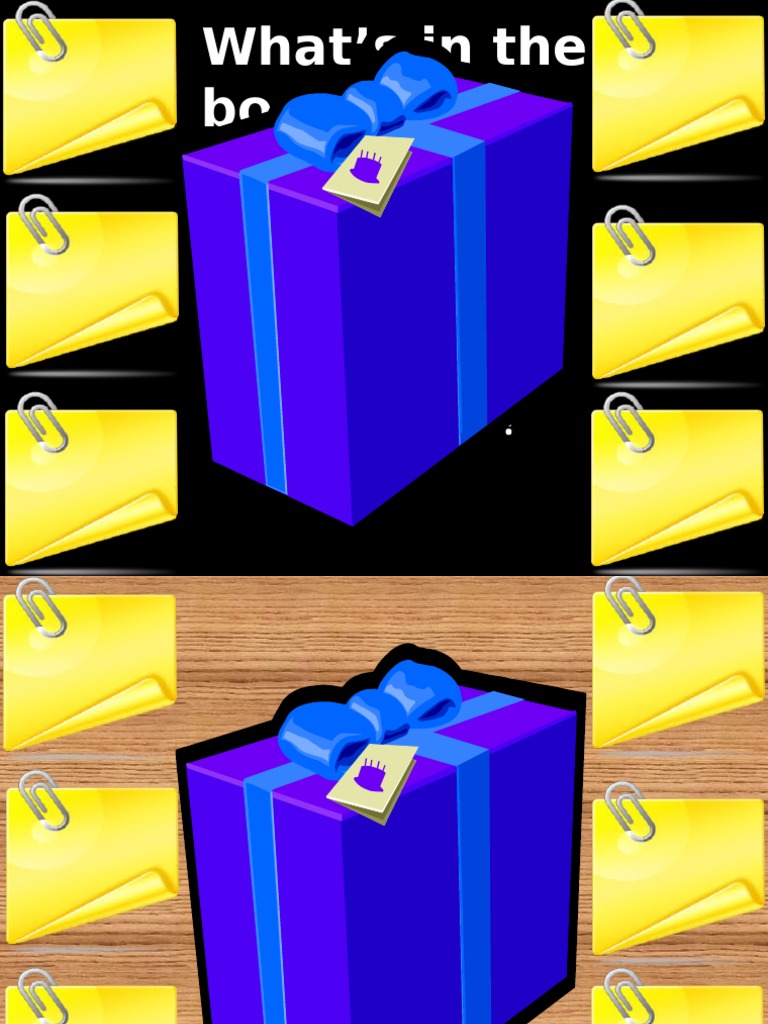 Whats in The Box PPT Game Activities Promoting Classroom Dynamics Group ...