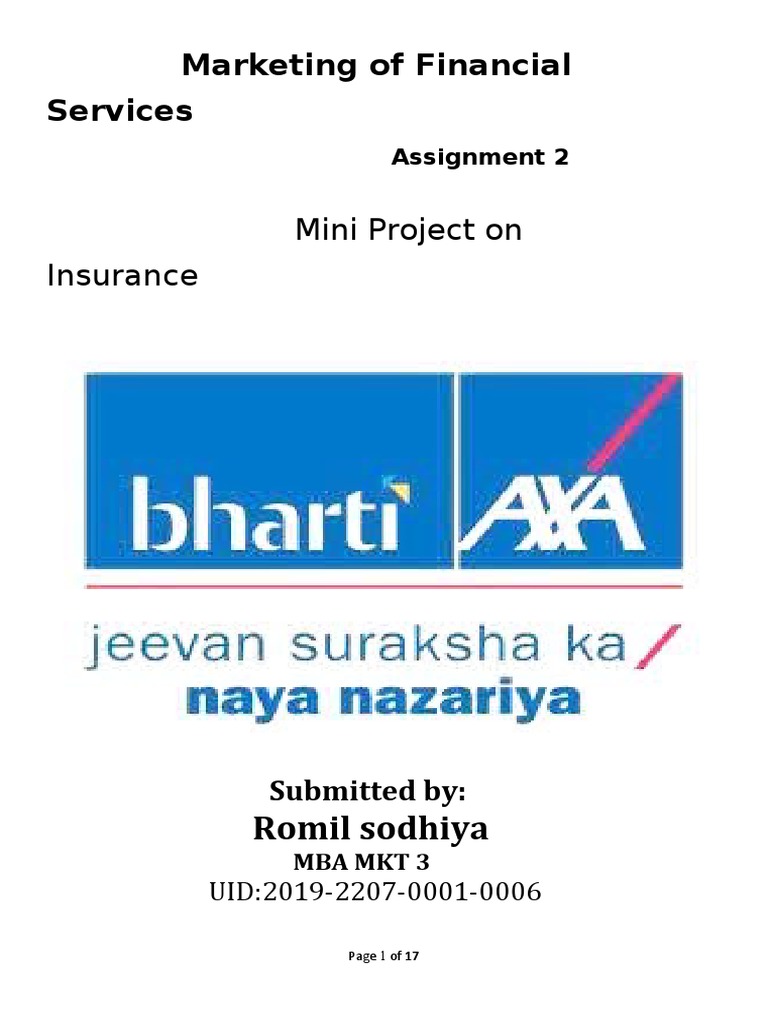 Mini Project On Insurance New | PDF | Insurance | Financial Services