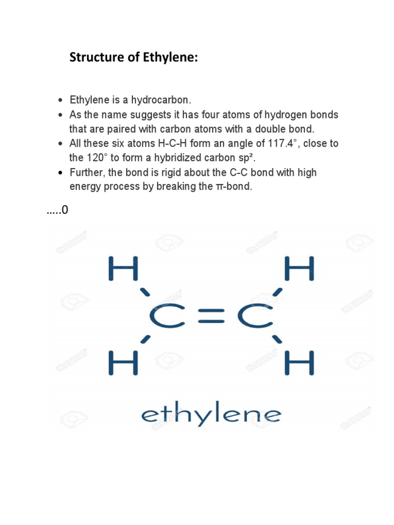 Structure of Ethylene | PDF | Chemical Compounds | Organic Chemistry