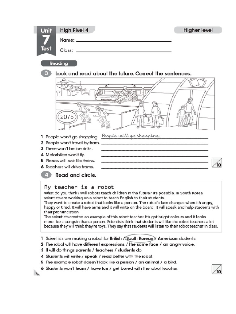 English Unit 7 Reading | PDF