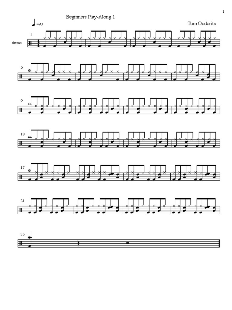 Beginners Play-Along 1 | PDF