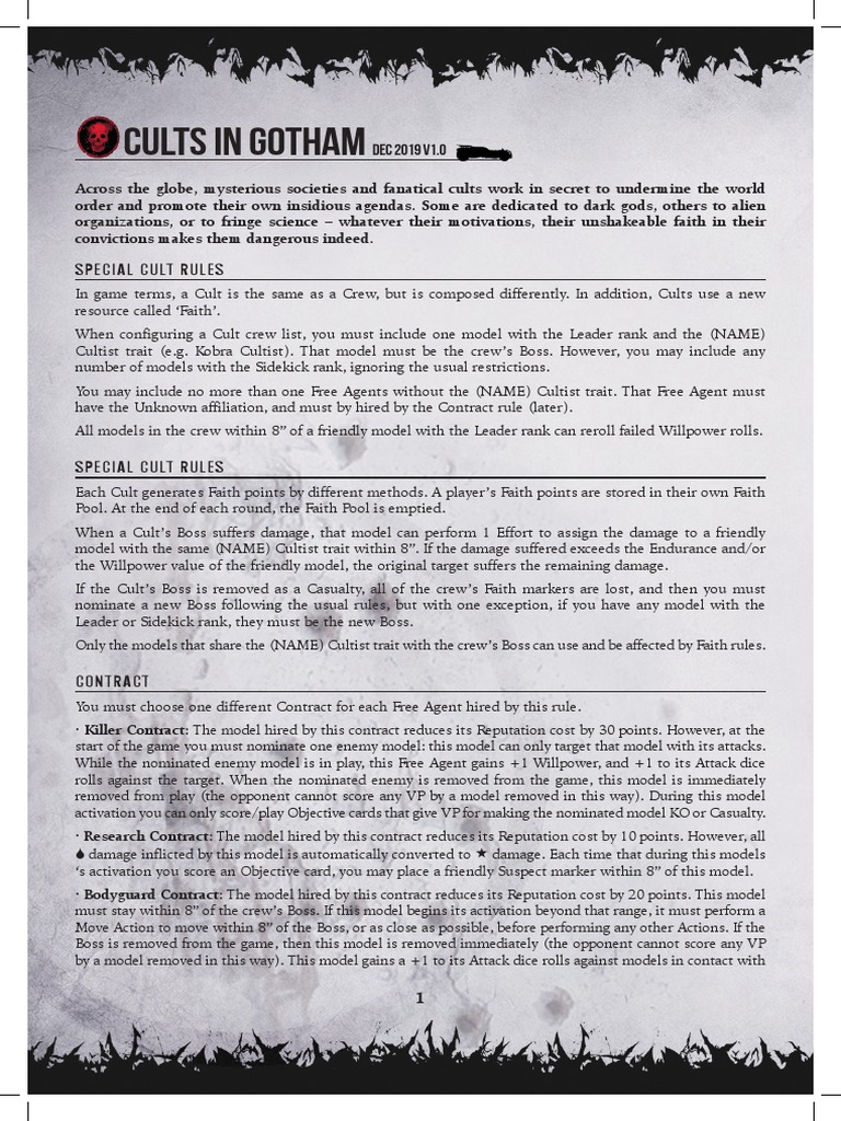 Cult Strategy Guide for Gamers | PDF | Violence | Leisure