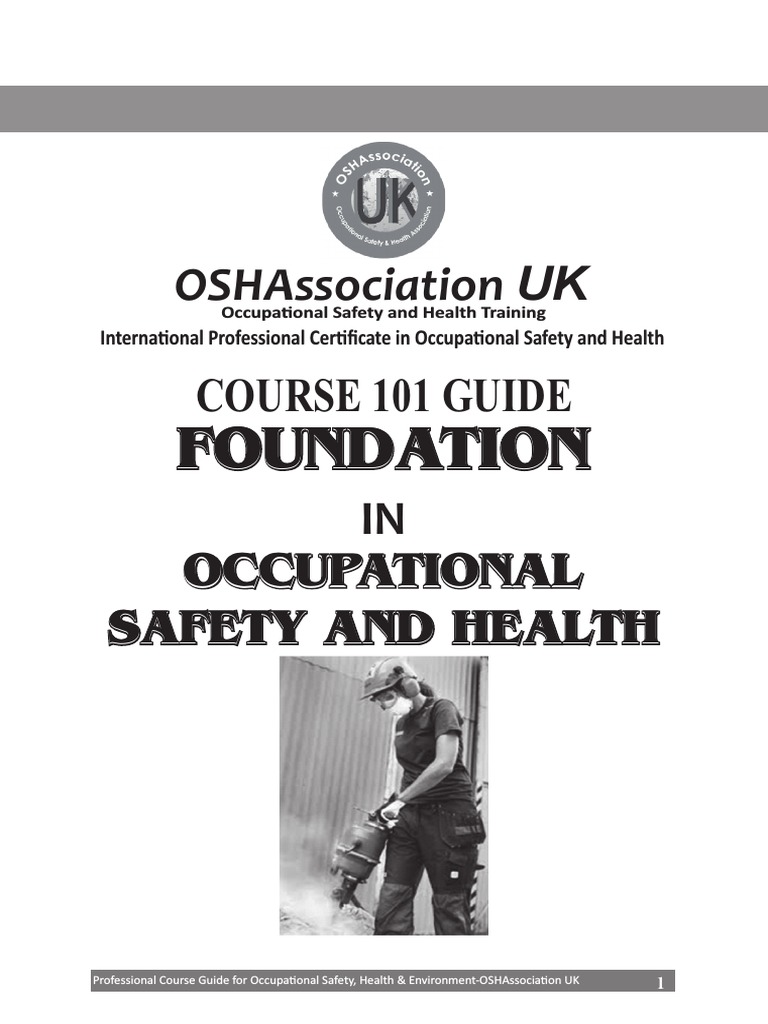Course 101 Guide | PDF | Occupational Safety And Health | Risk