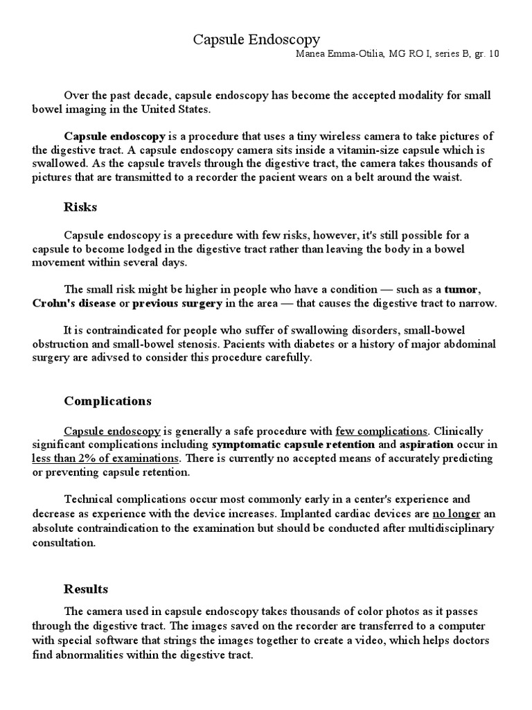 Capsule Endos | PDF | Self-Improvement