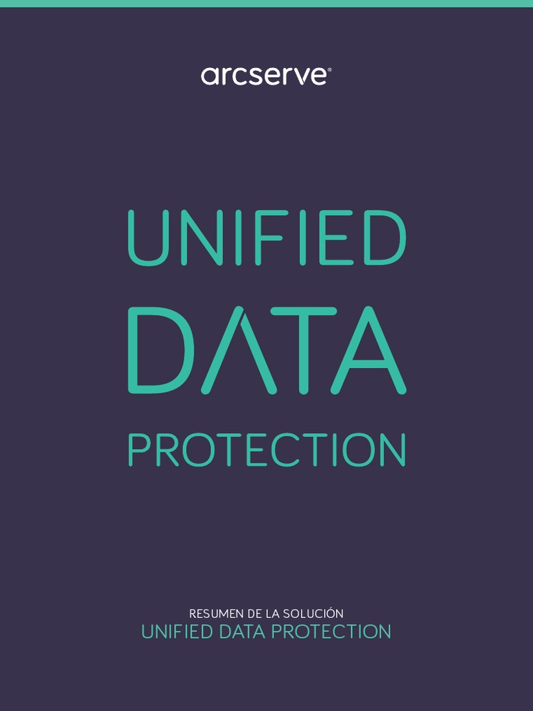 Arcserve UDP | PDF | Computación en la nube | Apoyo