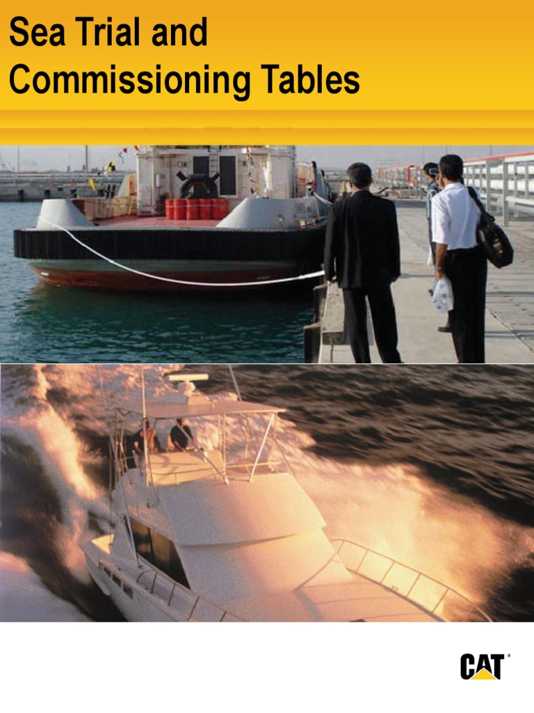 Comprehensive Sea Trial and Commissioning Tables | PDF | Turbocharger ...