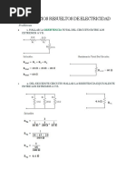 Ejercicios Resueltos, Circuito Paralelo | PDF | Resistencia Eléctrica y Conductancia | Red eléctrica