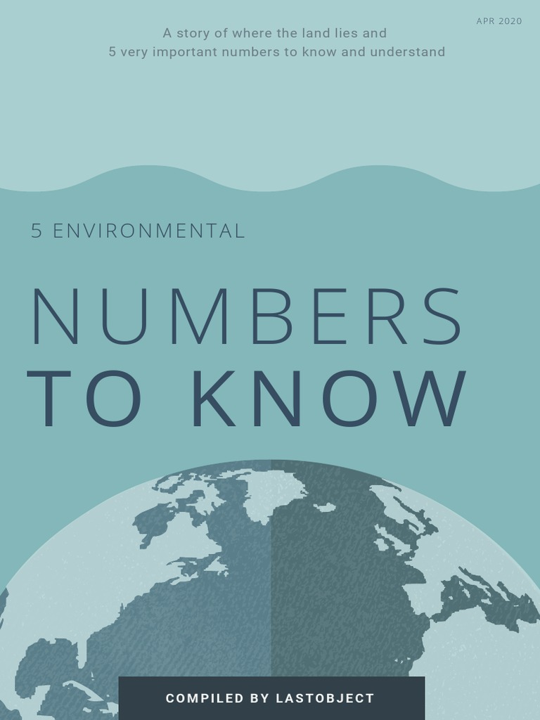5 Environmental Numbers To Know | PDF | Wastewater | Air Pollution