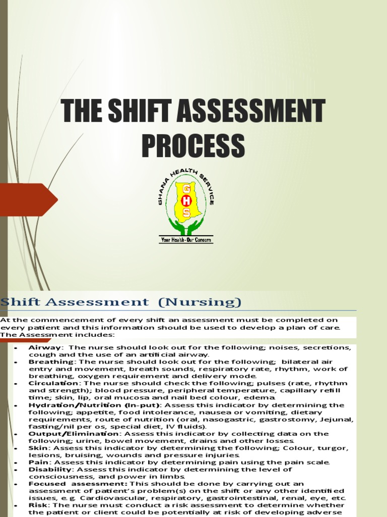 A Comprehensive Guide to Shift Nursing Assessments | PDF | Midwifery ...