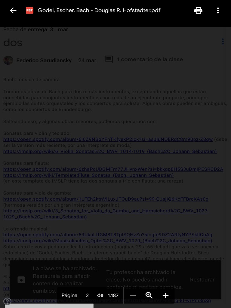 Godel Escher Bach | PDF | Johann Sebastian Bach | Música de cámara