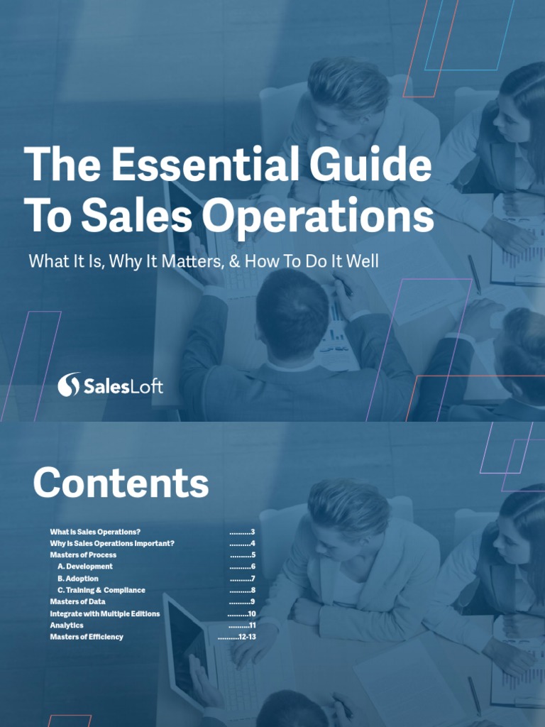 The Essential Guide To Sales Operations: What It Is, Why It Matters ...