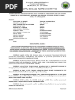 BAC Resoluton-Negotiated Procurement-Small Value Procurement | PDF ...