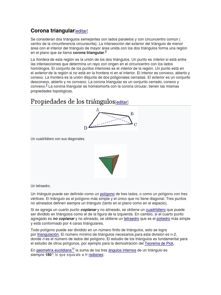 Corona Triangular | PDF