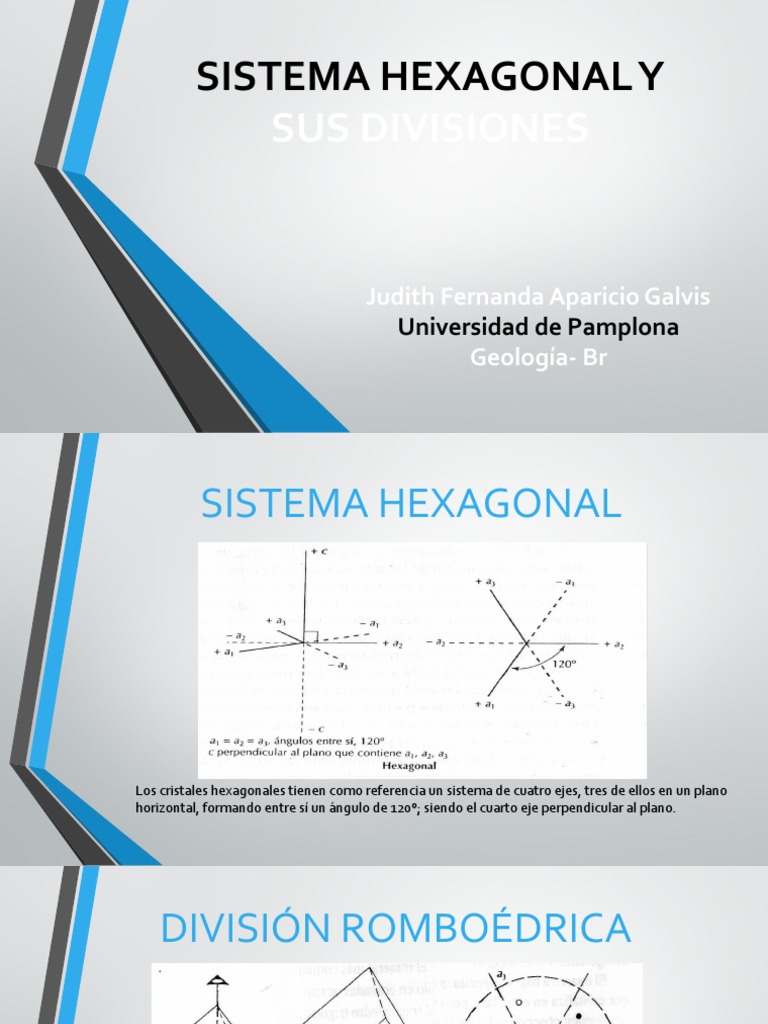 Exposición Sistema Hexagonal | PDF